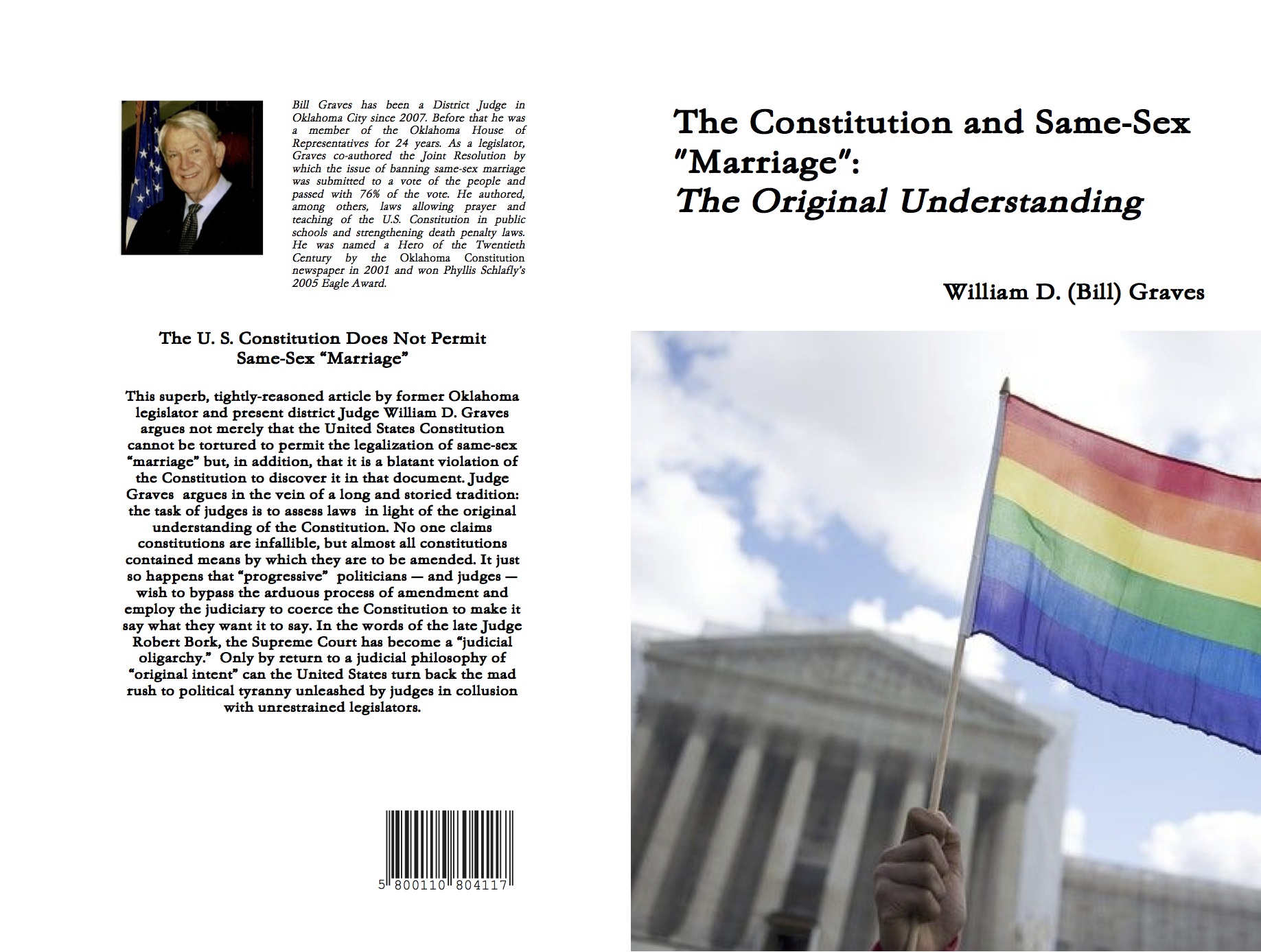 The Constitution and Same-Sex Marriage: The Original Understanding – P ...