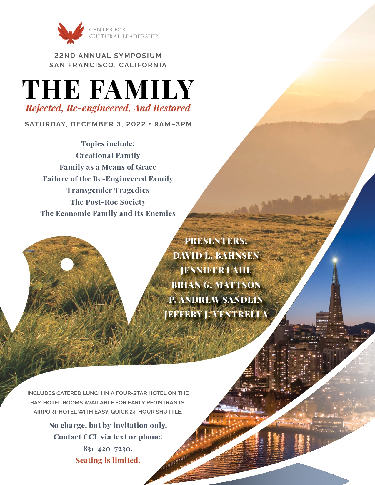 CCL’s 23rd Annual Symposium: The Family – P. Andrew Sandlin